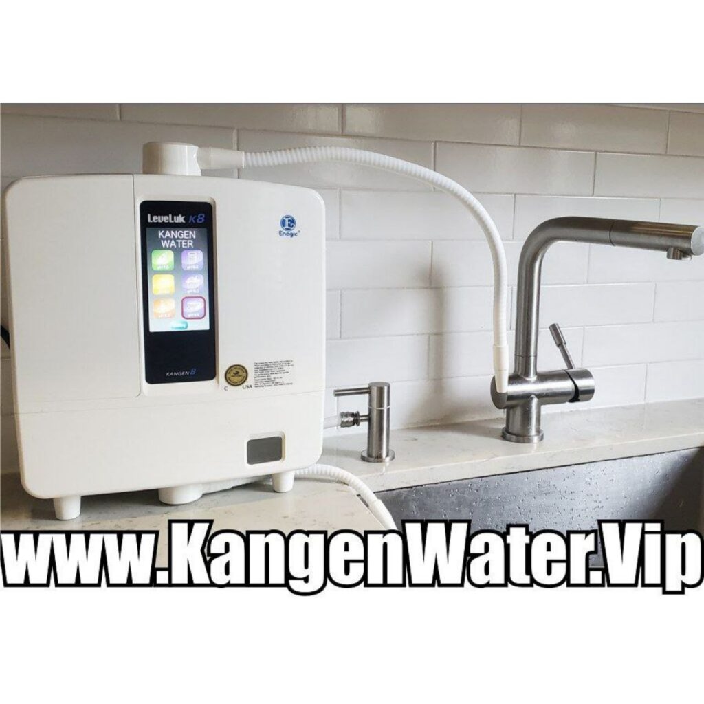 Kangen water countertop installation K8, SD501, JRIV
